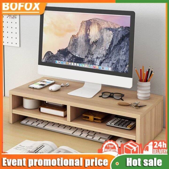 Monitor Stand Computer Screen Increased Shelf Computer Rack Desktop ...