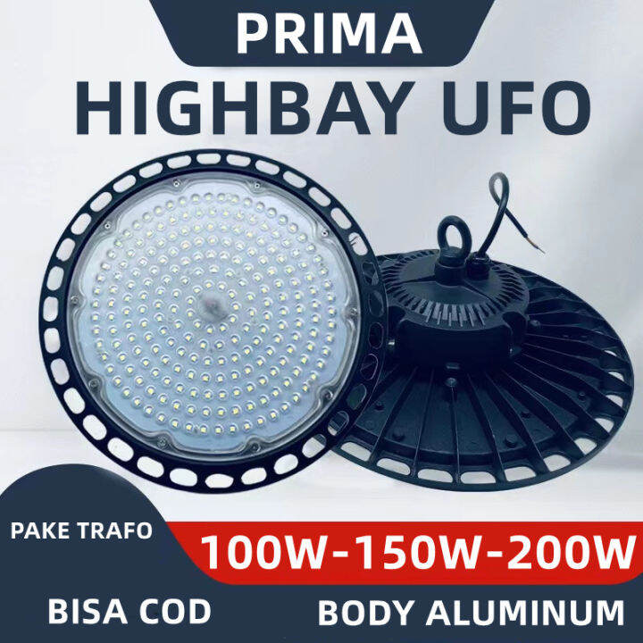 Lampu HighBay Industri UFO 100W 150W 200W Lampu Pabrik (Gantung) LED | Lazada Indonesia