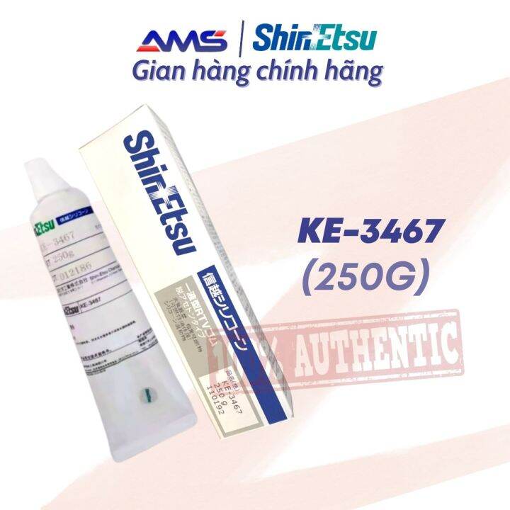 Keo silicone Shinetsu KE-3467 250g mang lại khả năng kết dính và tản nhiệt tuyệt vời AMS Việt ...