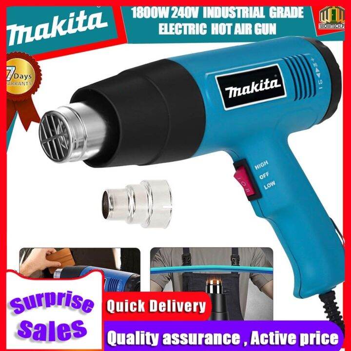 Makita Heat Gun Blower Cordless Heat Gun Sealer Heatgun Heat Guard Hot ...