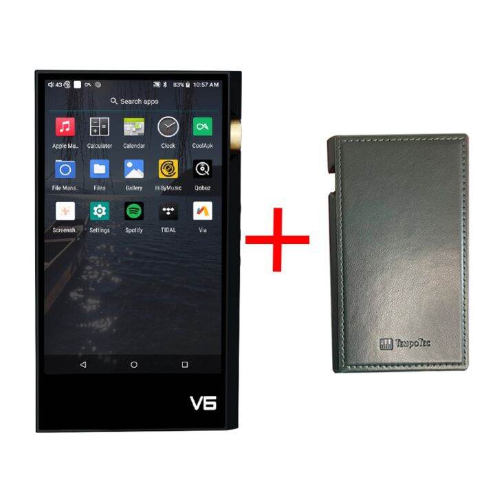 Tempotec V6 DAP Android HIFI Music Player MP3 Portable Dual AK4493SEQ ...