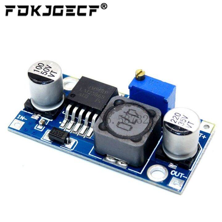 10pcs Lm2596s Dc-dc Step-down Power Supply Module 3a Adjustable Step-down Module Lm2596 Voltage ...