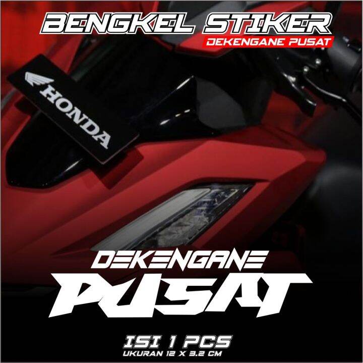 Stiker Variasi Motor Dekengane Pusat Sticker Motor Keren Bahan Anti Air ...