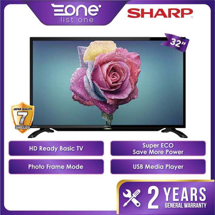 【24H Ship Out】Sharp 32 Inch HD LED TV 2TC32BD1X | MYTV DVB-T2 ...