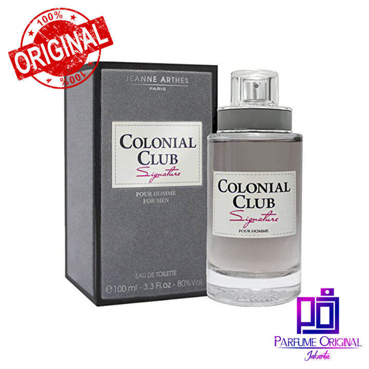 Jeanne Arthes Colonial Club Signature EDT 100ml | Lazada Indonesia