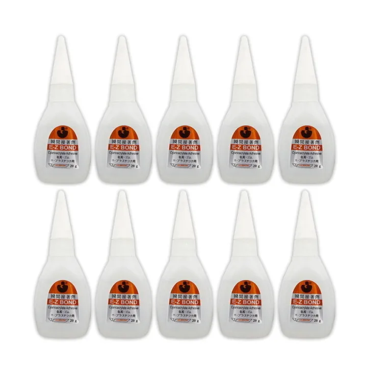 กาวร้อน E-Z BOND อีซี่บอนด์ ขนาด 20 กรัม กาวร้อนติดแน่น แห้งเร็ว กาว ...
