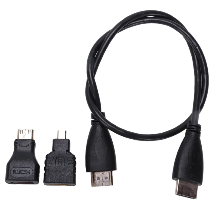 [In stock][Free shipping]3 in 1 HDMI to Mini & Micro HDMI V1.4 ...