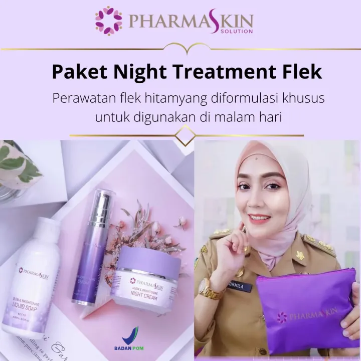 Pharmaskin night treatment flek | Lazada Indonesia