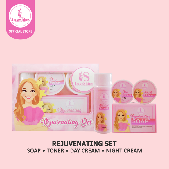 Rejuvenating Set For Renewing Skin Complexion By LuxeShine | Lazada PH