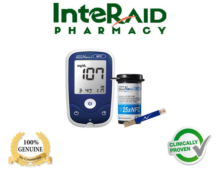 Gluco Navii NFC Blood Glucose Monitoring System | Lazada