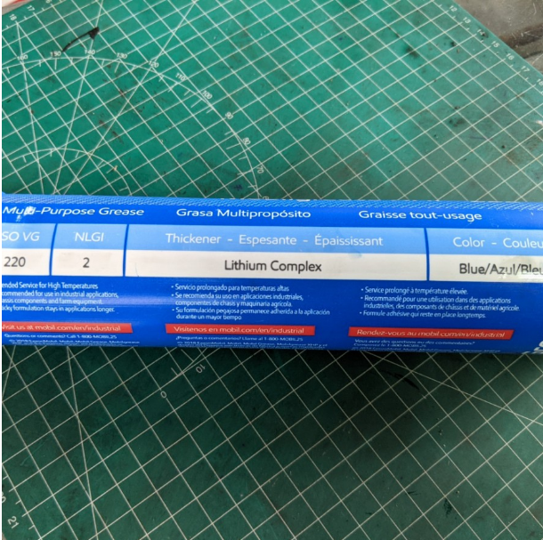 stempet grease mobil 1 xhp 222 lithium complex multi purpose 390 gram ...