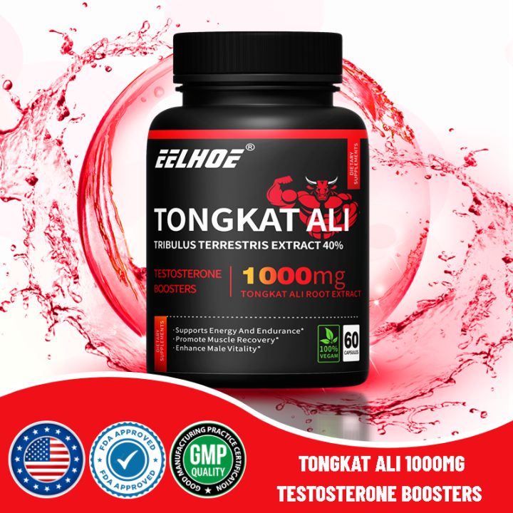 Tongkat Ali Extract Testosterone Booster Enhances Male Stamina And