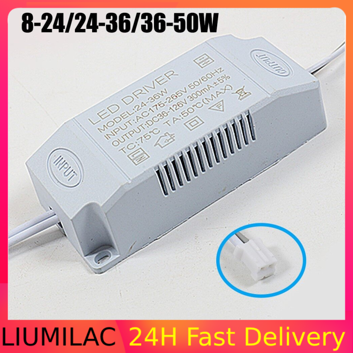 8W-24W/24-36W/36W-50W LED Driver Electronic Transformer LED 265V DC12V/24V/36V Constant Current ...