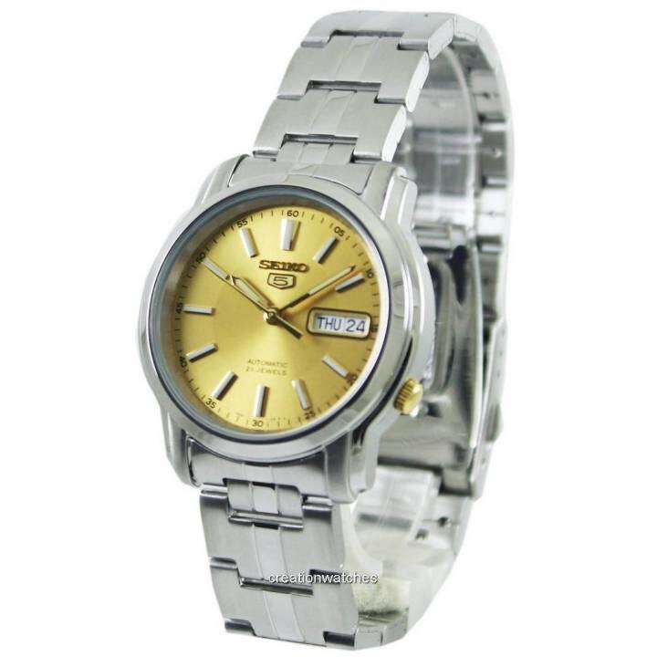 Seiko 5 Automatic 21 Jewels SNKL81 SNKL81K1 SNKL81K Men's Watch ...