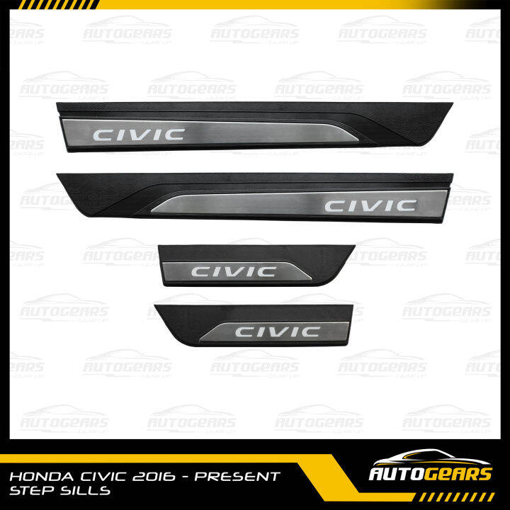 Honda Civic (2016 - 2021) Door Side Step Sills | Lazada PH