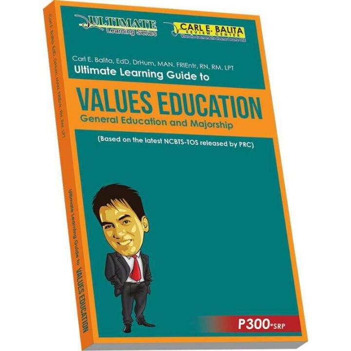 CBRC LET REVIEWER VALUES EDUCATION MAJORSHIP | Lazada PH