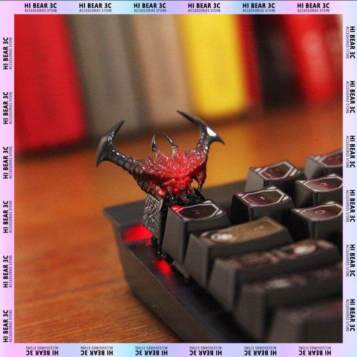 Diablo Resin Keycaps Light Transmission Three-Dimensional Personalized ...
