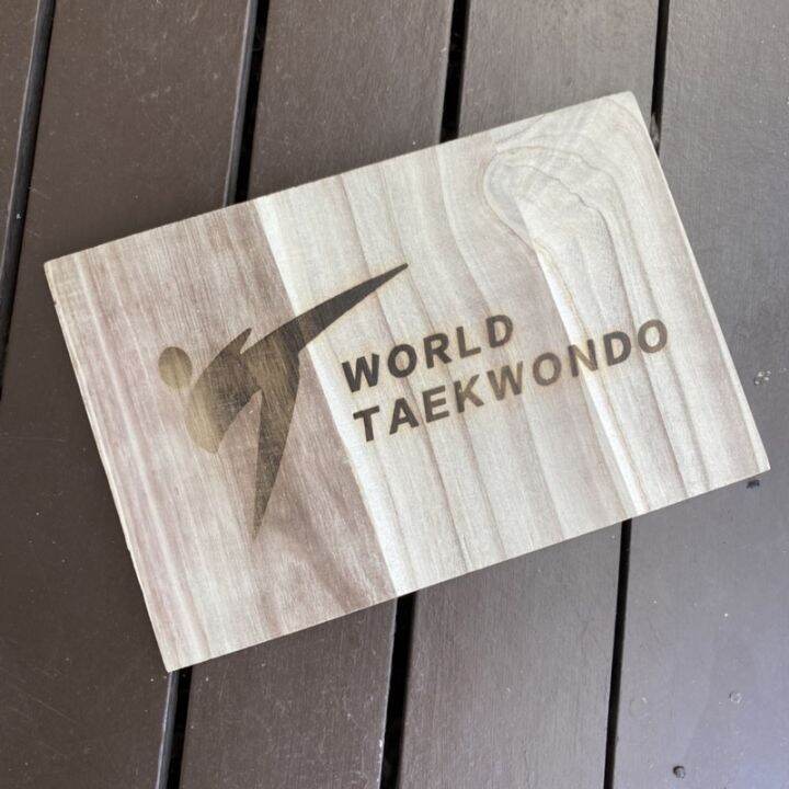 WTF World Taekwondo breaking board QC7291156 | Lazada PH