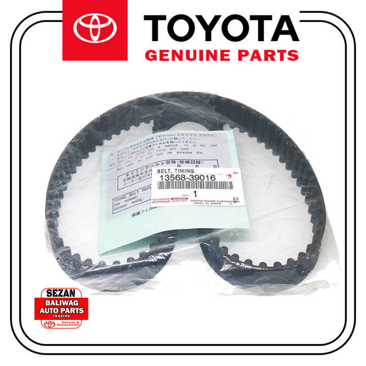 TIMING BELT FORTUNER HI-ACE HILUX INNOVA 1KD/2KD GENUINE TOYOTA 13568 ...
