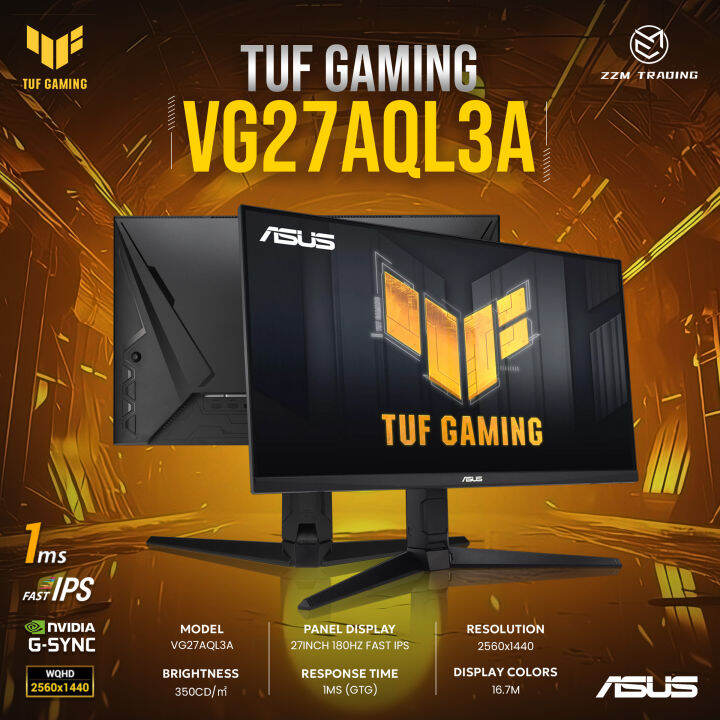 Asus TUF GAMING VG27AQL1A | VG27AQML1A | VG27AQ3A 27" 2560x1440 QHD IPS 100%/130%sRGB 400/350cd ...