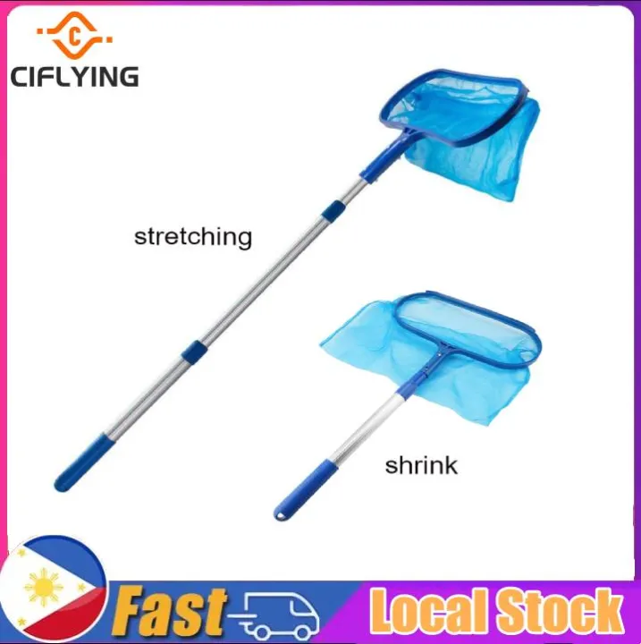 【Fast Arrival】Telescopic Swimming Pool Cleaning Net Salvage Net Mesh ...