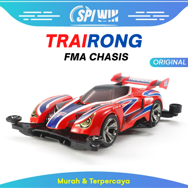 Tamiya ORIGINAL Trairong Mini 4WD FM-A Chasis Real Car TKOB | Lazada ...