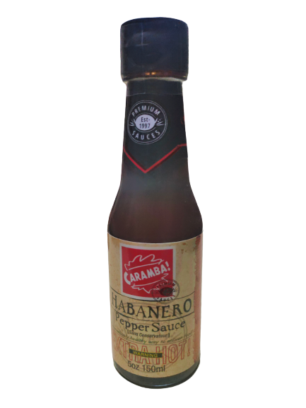 Caramba Habanero Pepper Sauce Extra Hot perfect for pizza, taco, fish ...