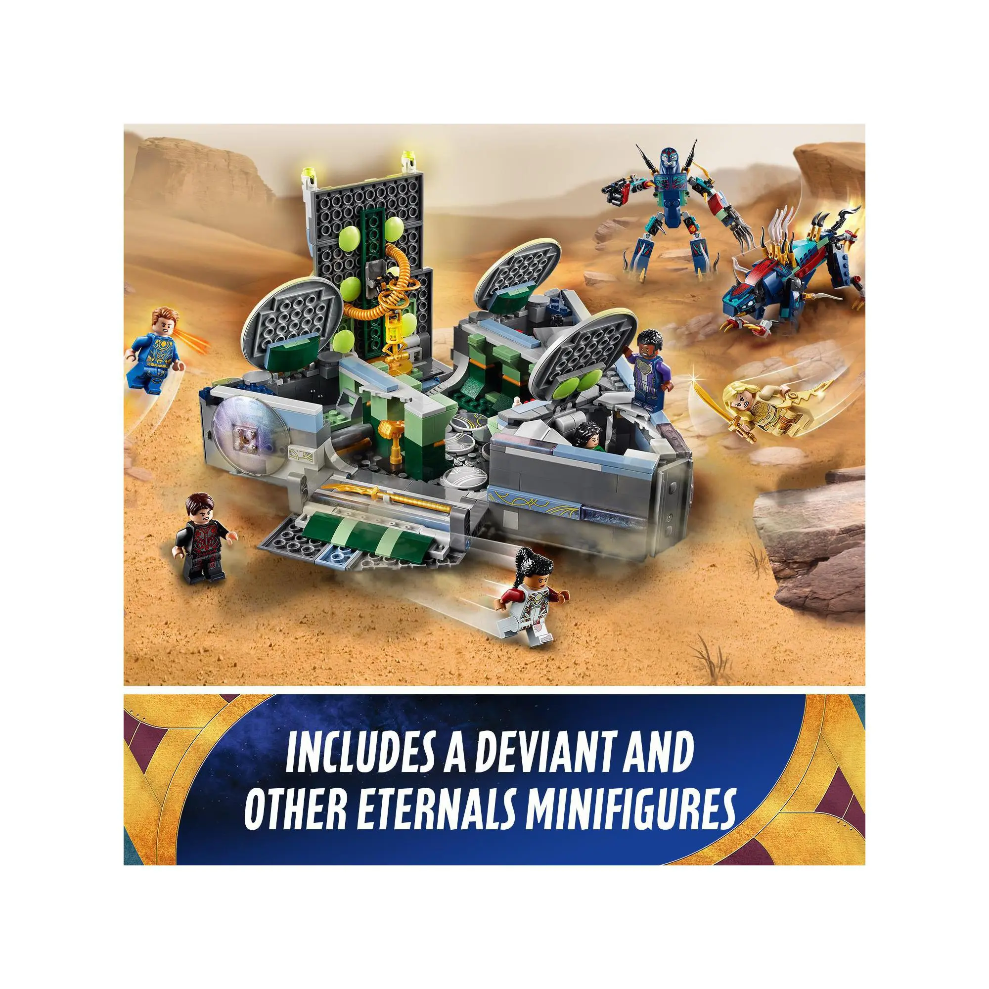 LEGO Marvel 76156 Rise of the Domo Building Kit As the Picture | Thisshop