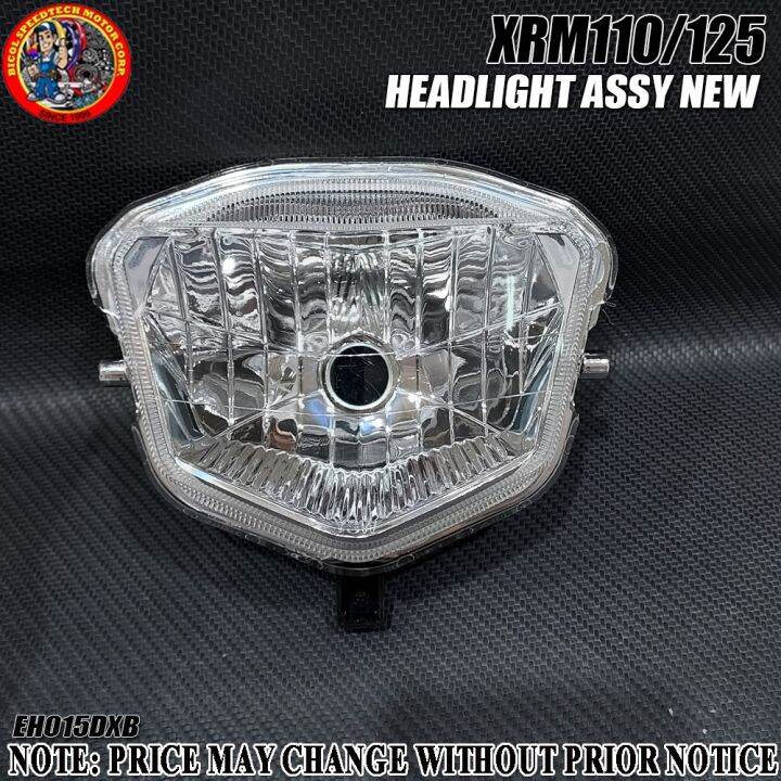 HONDA XRM 110/125 HEADLIGHT ASSY (EH015DXB) | Lazada PH