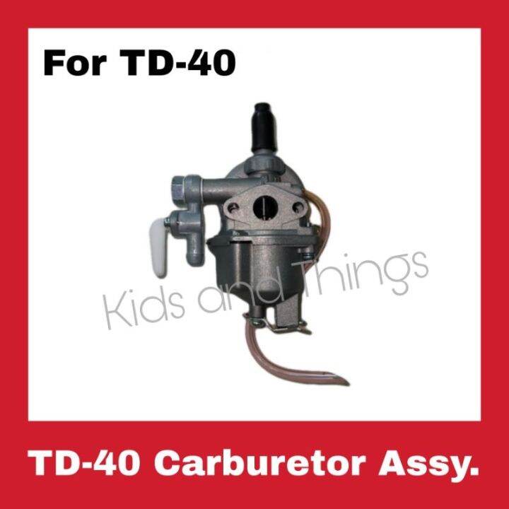 TD40 Carburetor Assy for Kaaz TD-40 (2 Stroke Grass Cutter) | Lazada PH