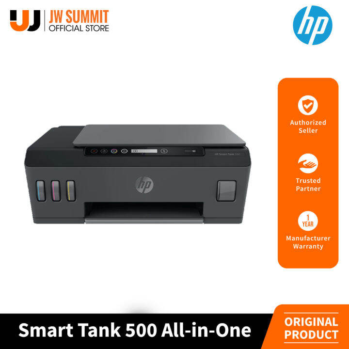 HP Smart Tank 500 All-in-One Thermal Inkjet Printer (4SR29A) | Lazada PH