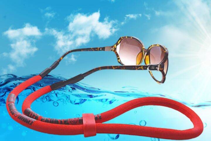 สายคล้องแว่นตาลอยน้ำ Float Glasses Rope สีแดง | Lazada.co.th
