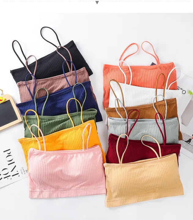 MulTI- Color Bra Tube Comfortable Lovely Sexy bralette bras Crop Tank ...