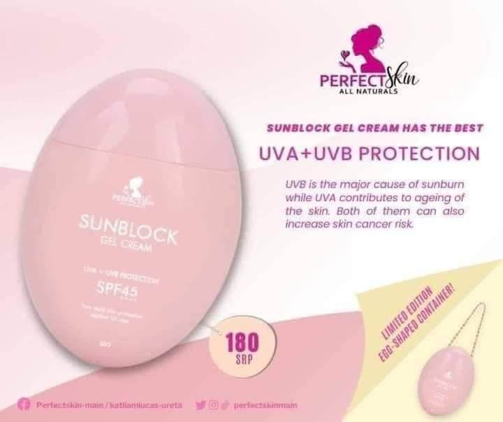 Perfect Skin Sunblock Gel-Cream | Lazada PH