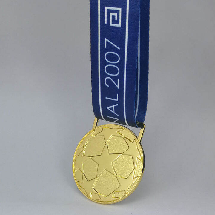 UEFA 2007 CHAMPIONS LEAGUE FINAL ATHENS GOLD MEDAL ! READY STOCK ...