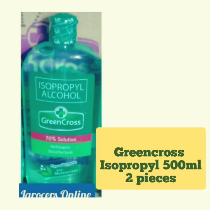 Greencross Isopropyl Alcohol 500ml x 2 | Lazada PH