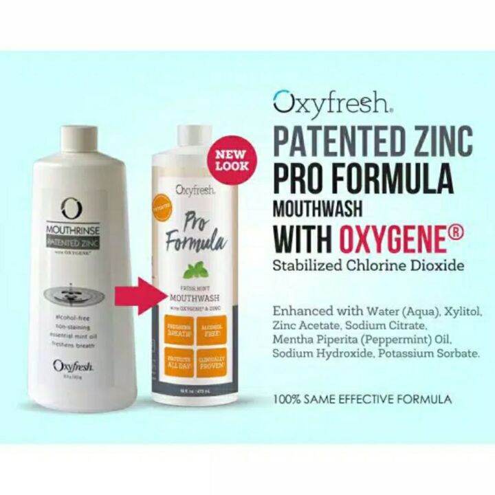oxyfresh mouthwash pro formula 473ml | Lazada Indonesia