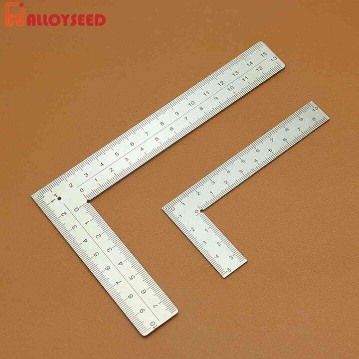 Mini L Square Ruler Measuring Layout Tool Stainless Steel Square Angle ...