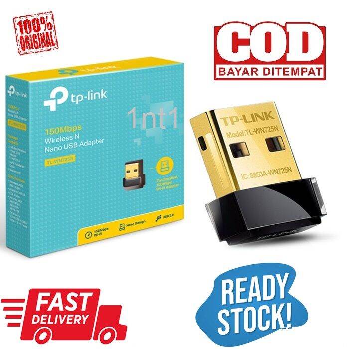 TP-Link TL-WN725N Wireless USB Wifi TPlink 150Mbps Nano Receiver 725N ...