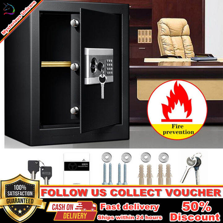 【3 year warranty+COD】Secure luxury digital depository cash safe Home of ...