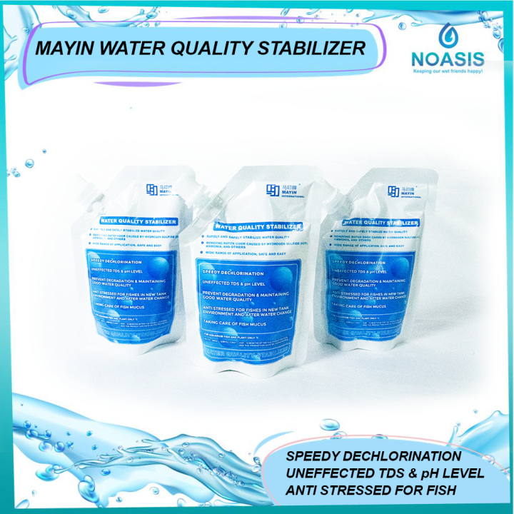 MAYIN Water Quality Stabilizer Vitamin Ikan Penjernih Air Amonia ...