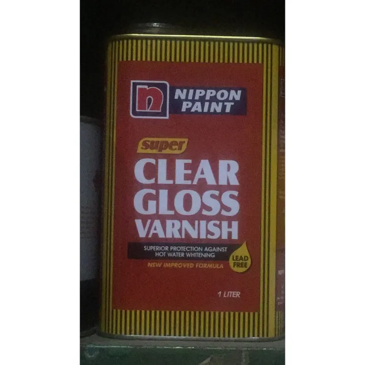 nippon paint super clear gloss varnish valspar vspar lead free new ...