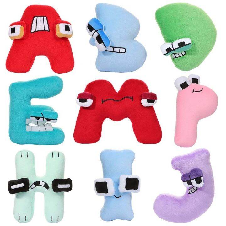 MESSUE A-Z Soft Toy Animal Plush Sofa Decoration Home Decoration ...