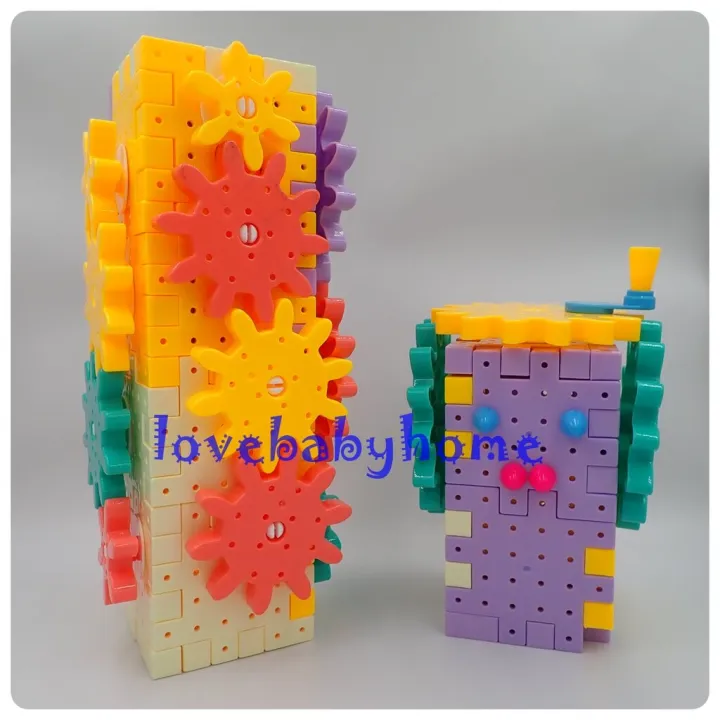 ชุดตัวต่อฟันเฟื่องอัจฉริยะ Gear Blocks จำนวน 219 ชิ้น | Lazada.co.th