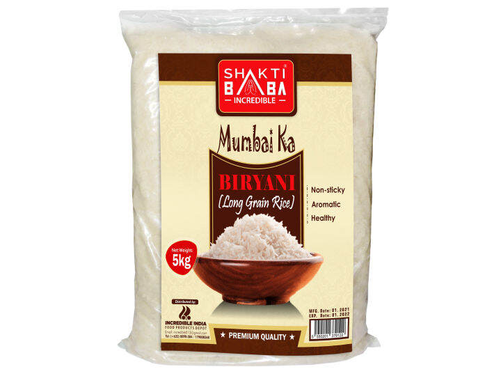 Mumbai Ka Biryani Fragrance Rice 5 kg( This is not Basmati Rice it's ...