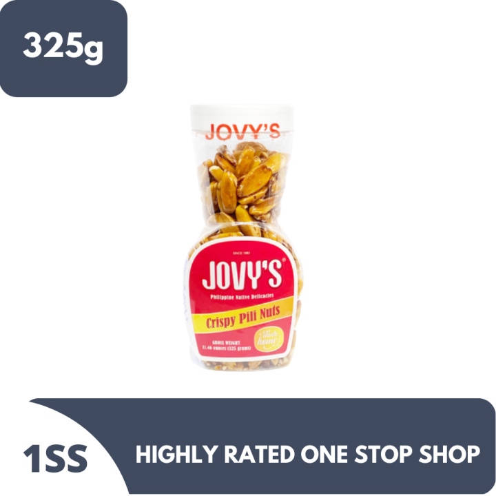 Jovy's Crispy Pili Nuts 325g | Lazada PH