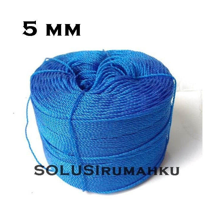 PER 10 MTR TALI TAMBANG PLASTIK 5 MM RIDO SUPER QUALITY | Lazada Indonesia