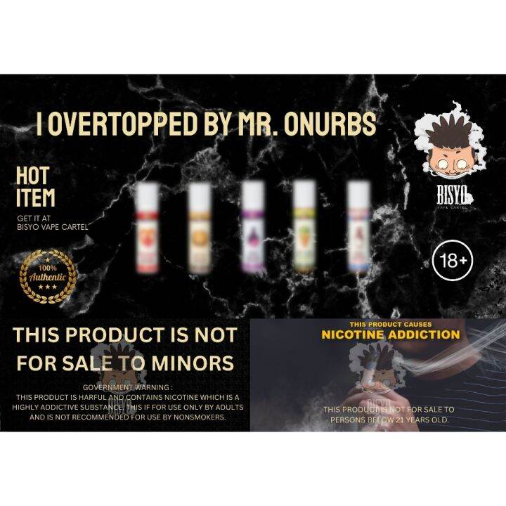 [Legit] OverTopped by Mr. Onurbs | Lazada PH