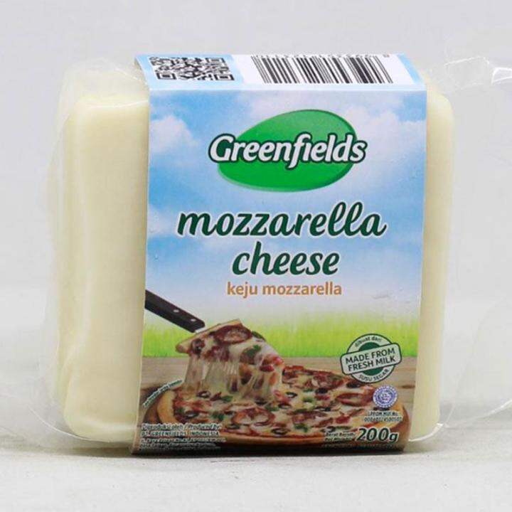greenfields cheese keju mozzarella 200 gram | Lazada Indonesia
