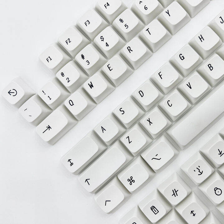 Keycaps XDA Profile PBT Keycaps 137 Keys/Set For Apple MAC ISO Cherry ...